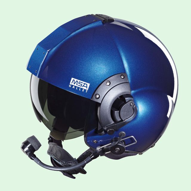 French Company MSA Gallet launches is new helicopter helmet LH 350 2305111